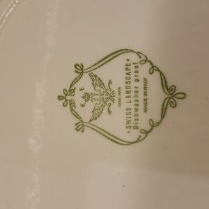 Swiss Landscape | Dining | Vintage Swiss Landscape Dinner Plate White ...